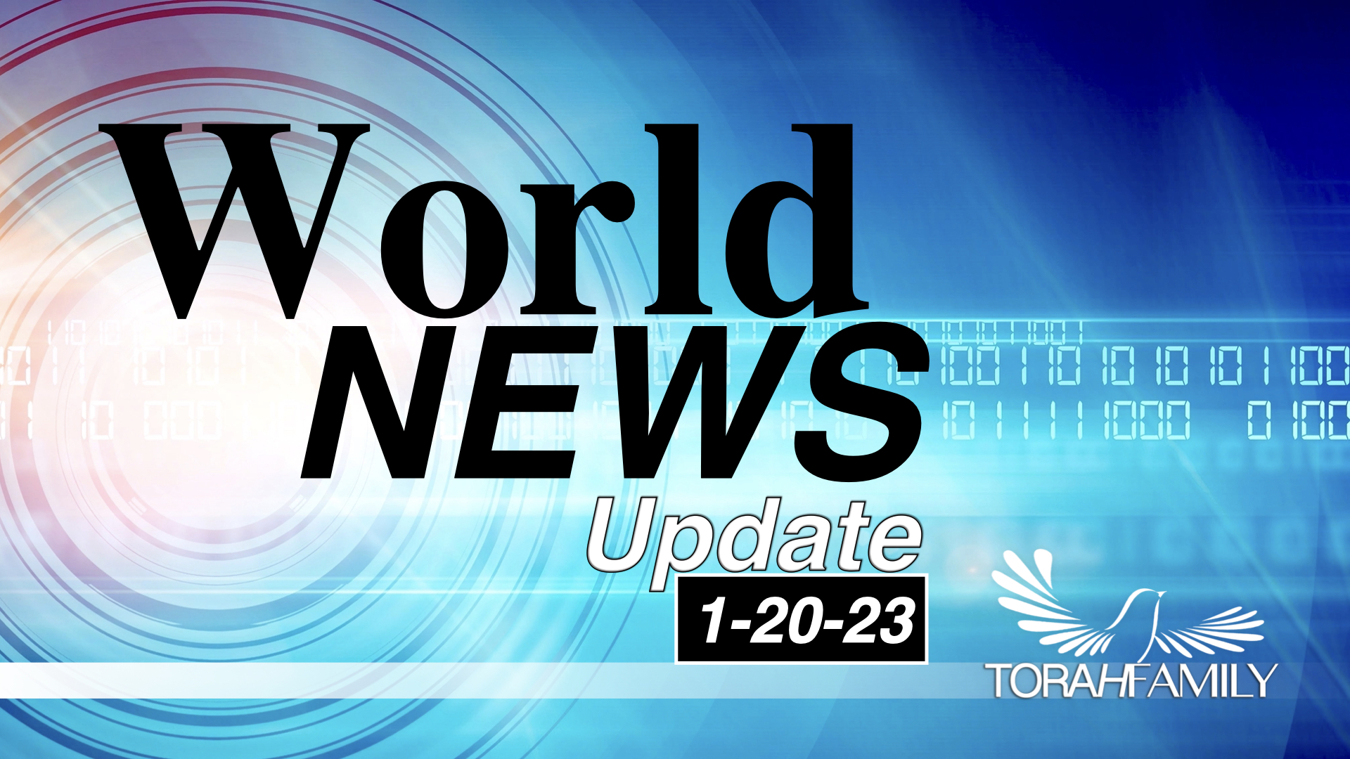 World News Update 1-20-23 | Torah Family